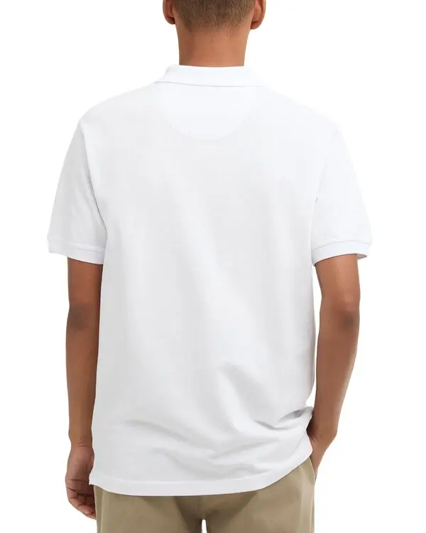 Barbour Pima Cotton Polo Shirt - White