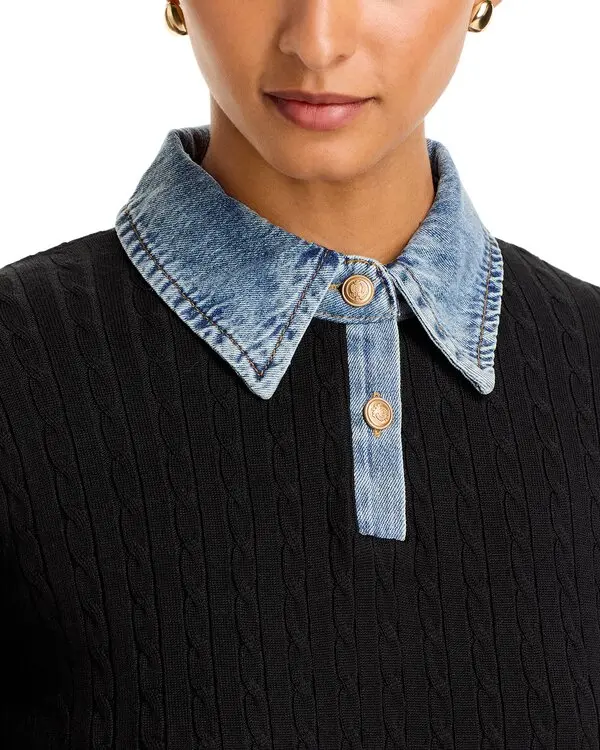 SIONI Collared Sweater