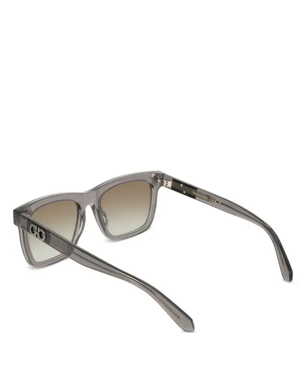 FERRAGAMO Rectangular Sunglasses, 55mm