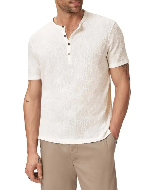 John Varvatos Egon Textured Henley T-shirt