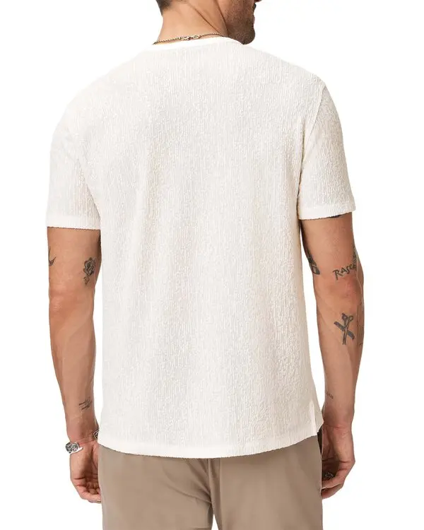 John Varvatos Egon Textured Henley T-shirt