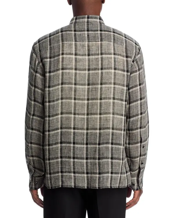 Helmut Lang Relaxed Check Shirt - Black/cream