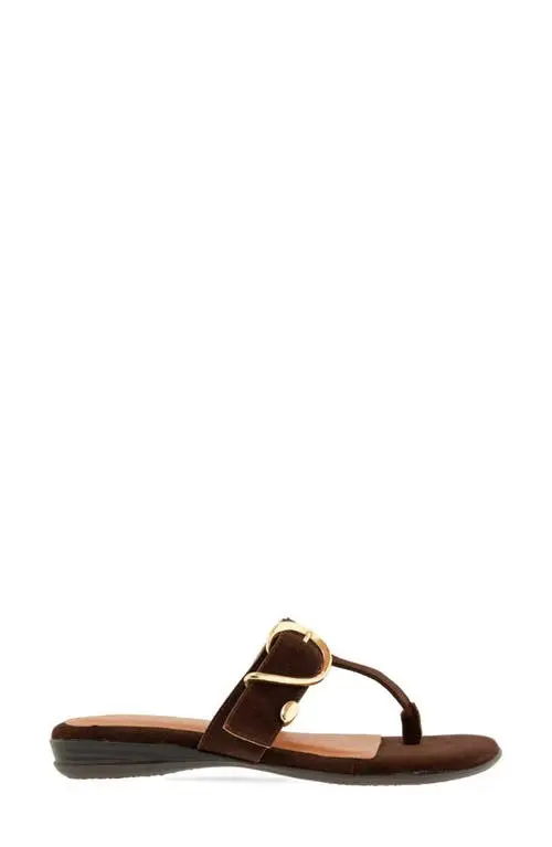 Andre Assous Nix T-strap Sandal - Pinecone
