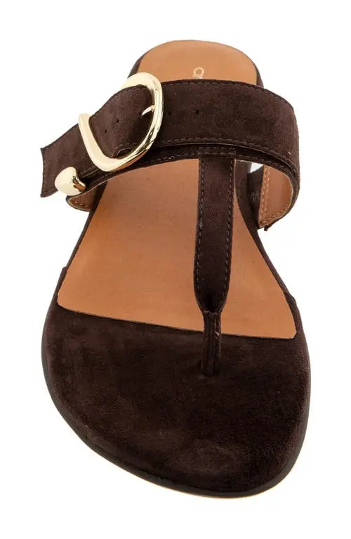 Andre Assous Nix T-strap Sandal - Pinecone