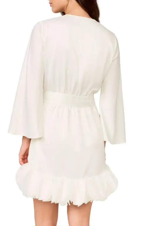 Rya Collection Villa Charmeuse & Organza Wrap