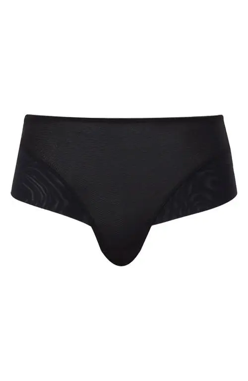 Panache Tango Essence Mesh Cheeky Briefs - Black