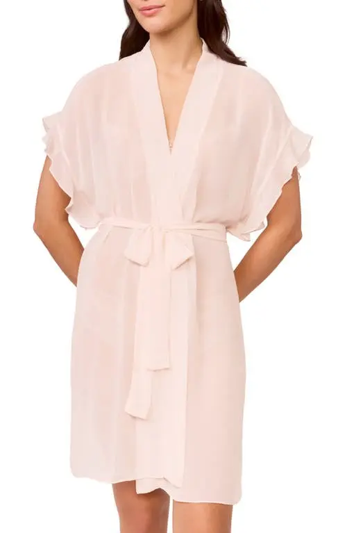 Rya Collection Paradise Chiffon Robe - Blush