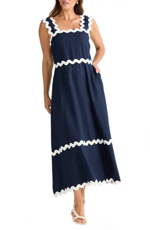 BRAVE+TRUE Marlo Rickrack Sundress