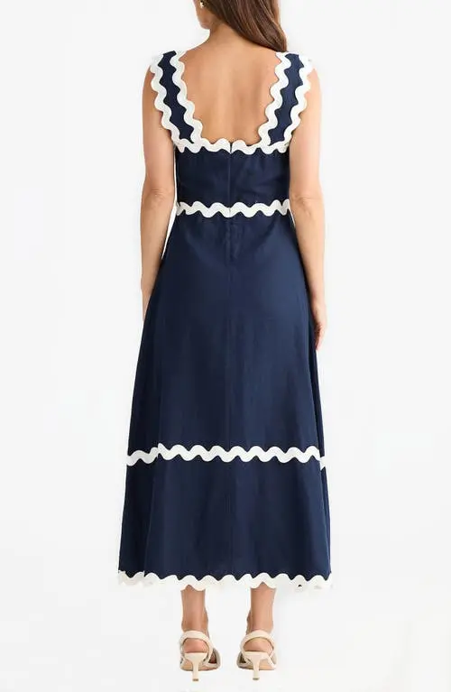 BRAVE+TRUE Marlo Rickrack Sundress