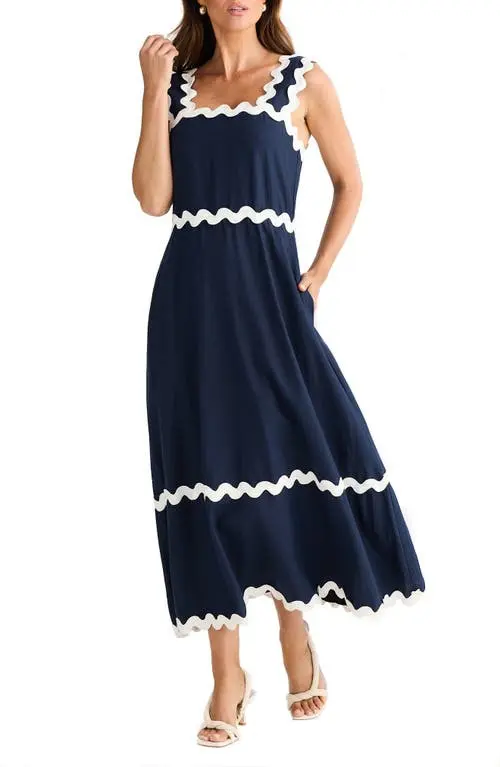 BRAVE+TRUE Marlo Rickrack Sundress