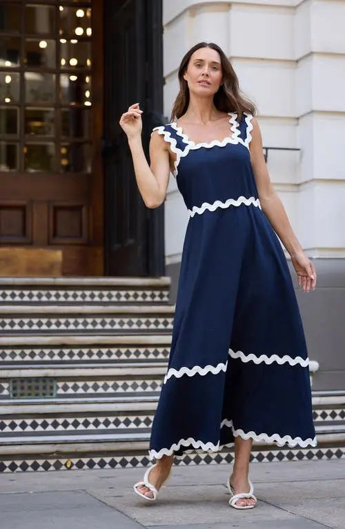 BRAVE+TRUE Marlo Rickrack Sundress