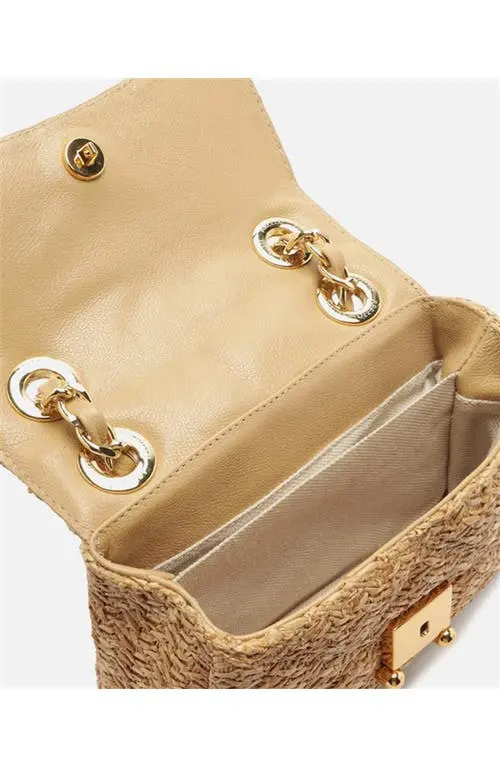 AREZZO Small Cali Woven Crossbody Bag