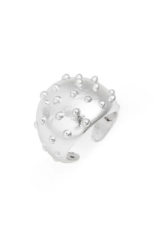KARINE SULTAN Ladybug Ring - Silver