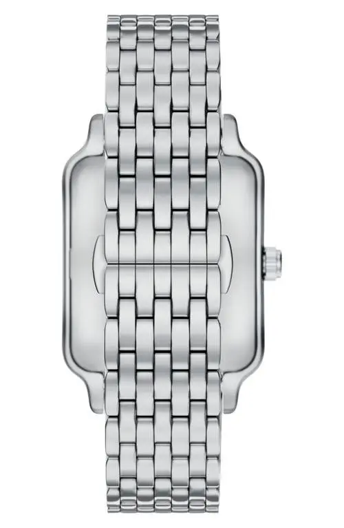 Emporio Armani Tank Bracelet Watch - Silver