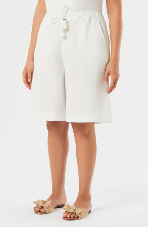 Marina Rinaldi Spugna Drawstring Shorts