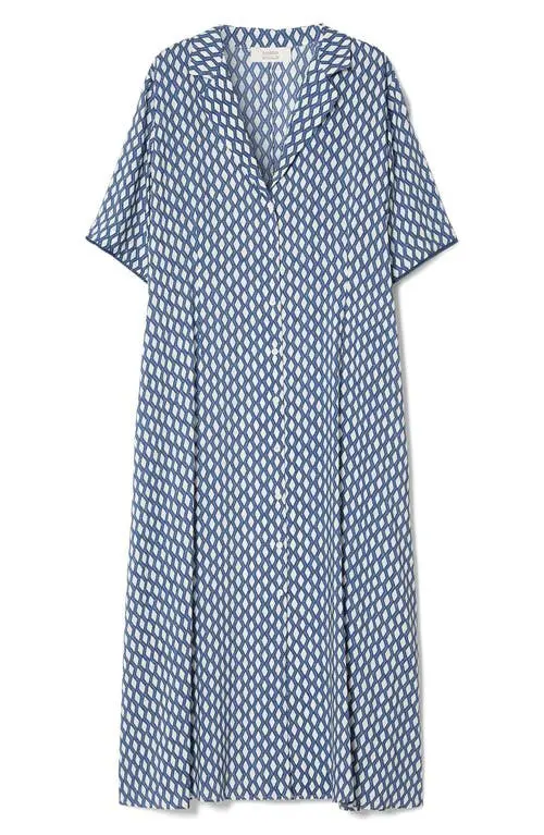 Marina Rinaldi Ranch Geo Print Shirtdress