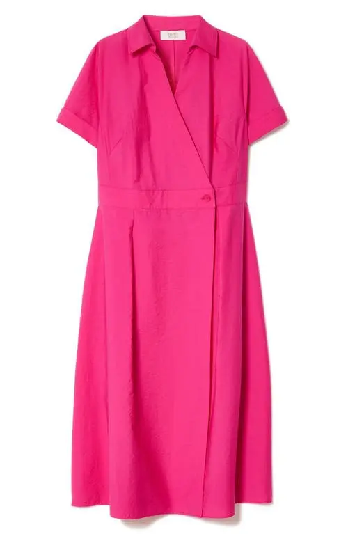 Marina Rinaldi Gabbia Wrap Midi Dress
