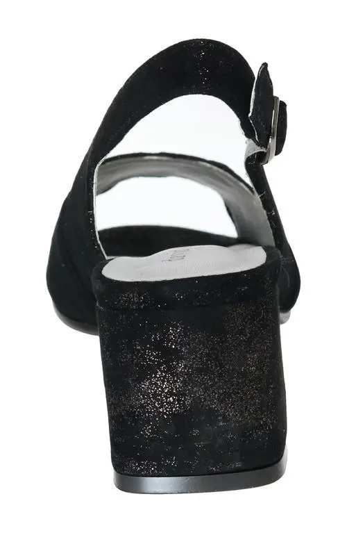 DAVID TATE Dale Slingback Sandal - Black