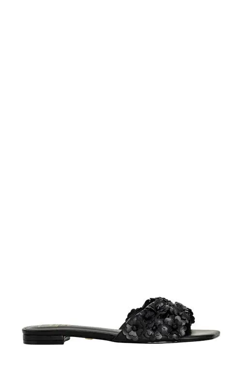 SHU SHOP Camellia Slide Sandal - Black