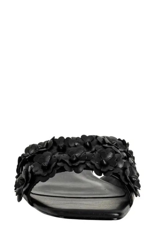 SHU SHOP Camellia Slide Sandal - Black