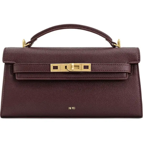 Jw Pei Noor Top Handle Bag - Deep Burgundy