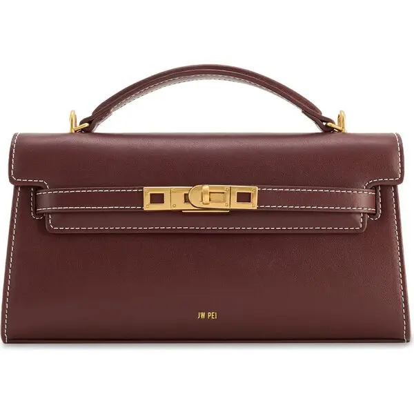 Jw Pei Noor Top Handle Bag - Reddish Brown