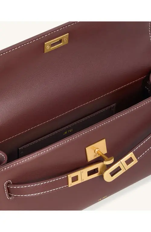 Jw Pei Noor Top Handle Bag - Reddish Brown