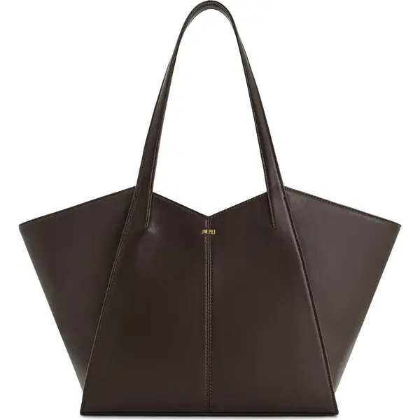 Jw Pei Large Kiana Faux Leather Tote - Caramel