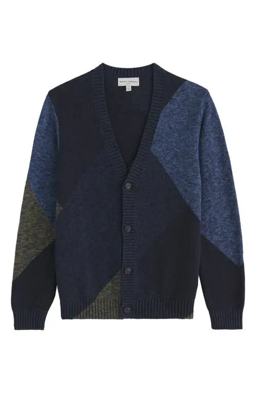 SEASALT CORNWALL Organic Cotton Color Block Cardigan