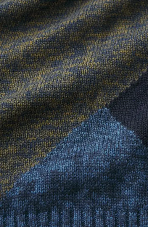 SEASALT CORNWALL Organic Cotton Color Block Cardigan