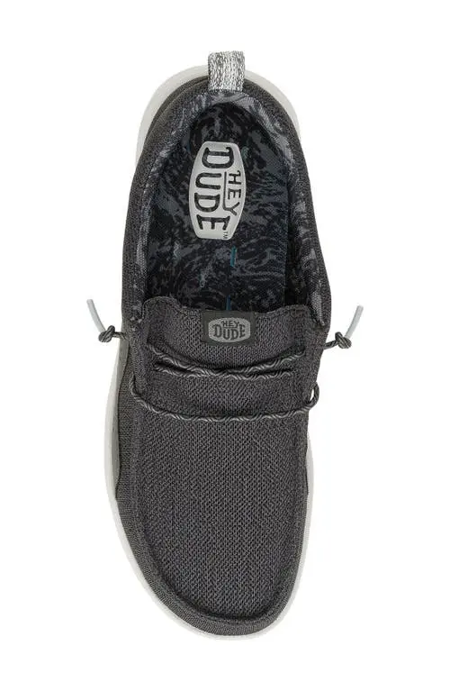 HEY DUDE Wally Hey2o Mesh Slip-on - Black