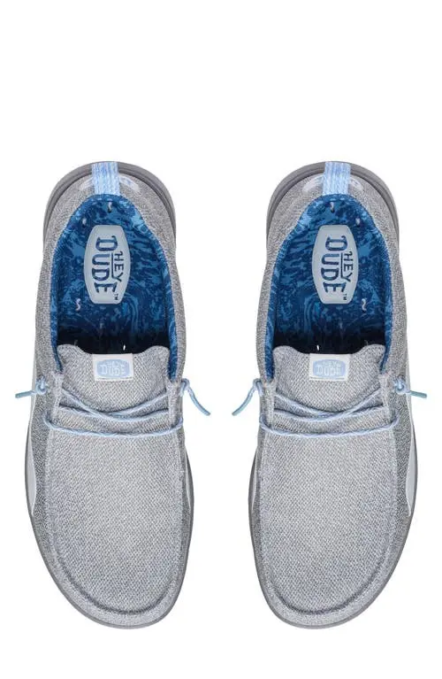 HEY DUDE Wally Hey2o Mesh Slip-on - Grey