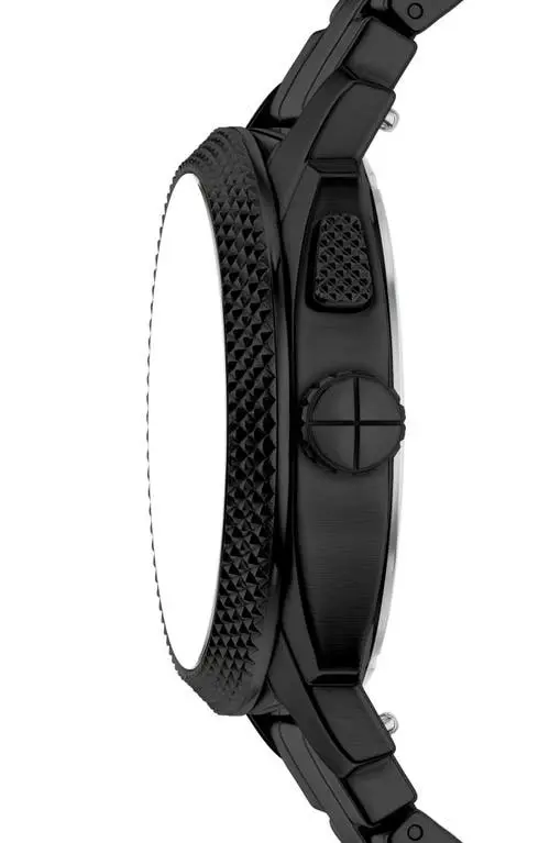 Fossil Big Tic® Anadigi Bracelet Watch - Black