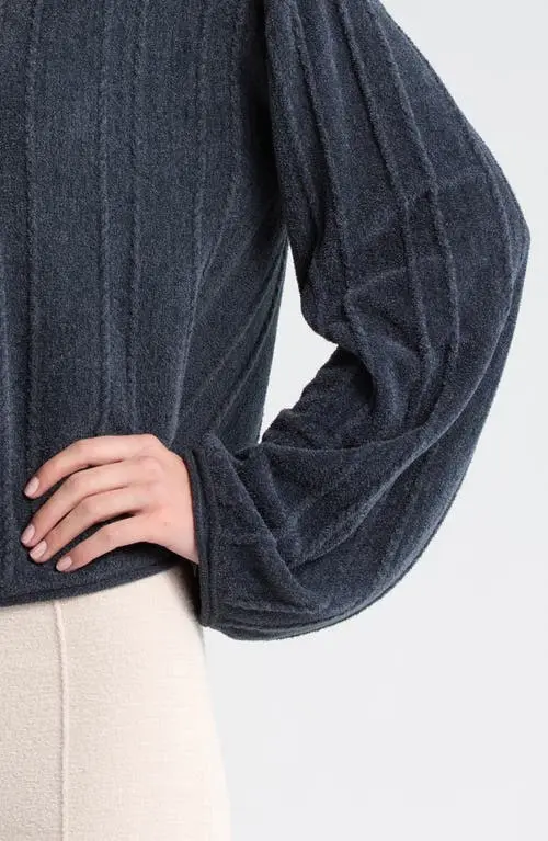 Barefoot Dreams Cozychic Ultra Lite® Sweater - Indigo