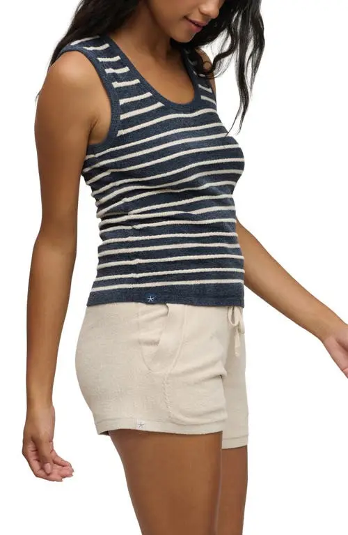 Barefoot Dreams Cozychic Ultra Lite Stripe Textured Pajama Tank