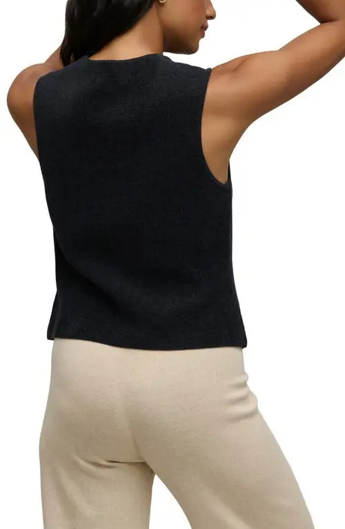 Barefoot Dreams Cozychic Ultra Lite® Button Front Vest - Black