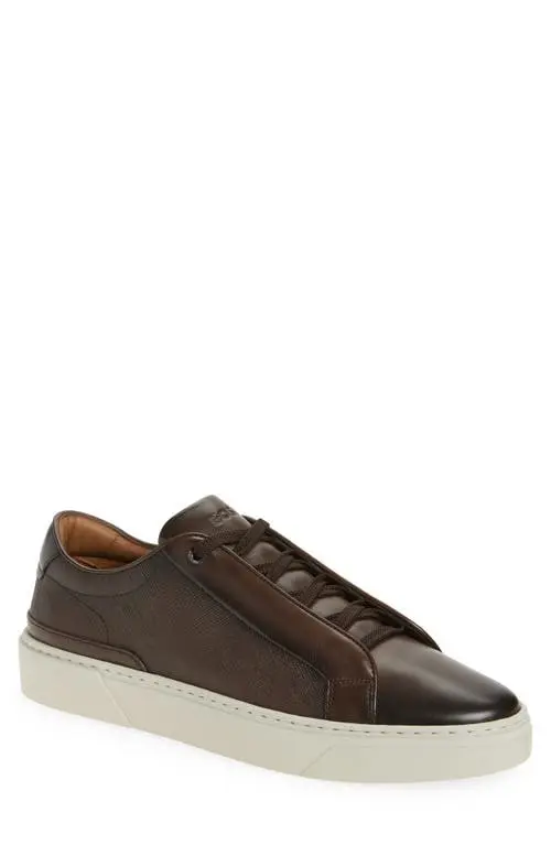 BOSS Gary Low Top Sneaker - Dark Brown/black