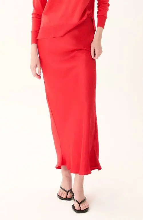 Deluc Madeira Maxi Skirt - Red
