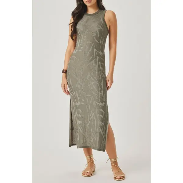 Splendid Mabel Sleeveless Midi Sweater Dress - Soft Vob