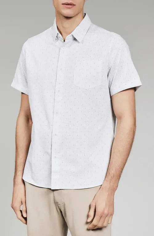 7 Diamonds Bishop Short Sleeve Button-down Shirt
