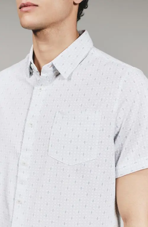 7 Diamonds Bishop Short Sleeve Button-down Shirt