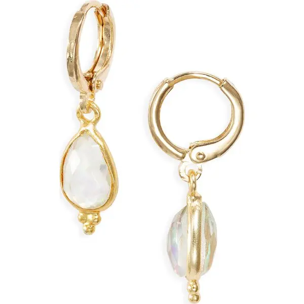 CHILD OF WILD Dewlit Pear Drop Earrings - Gold