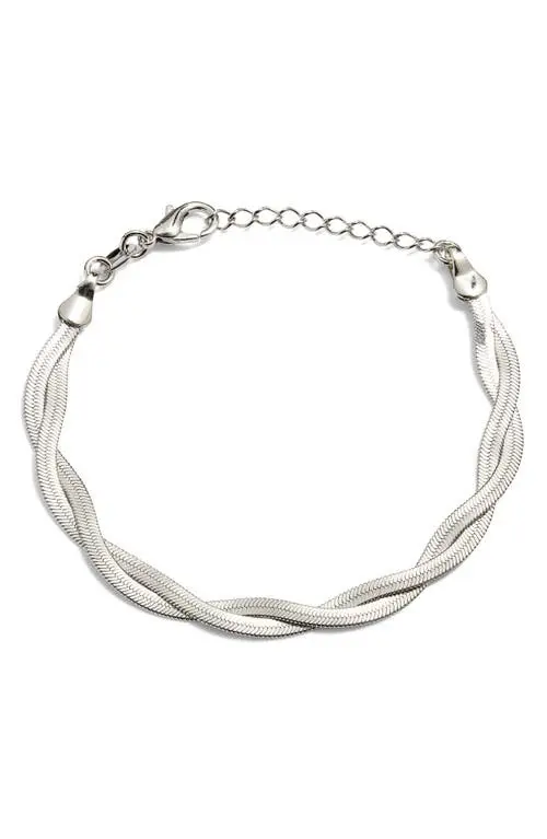 CHILD OF WILD Aureline Braided Bracelet - Silver