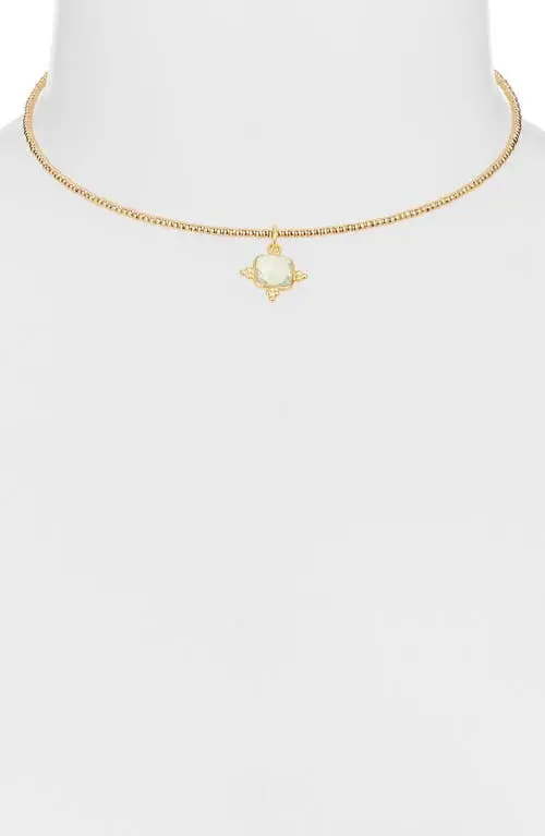 CHILD OF WILD Fire Sky Pendant Collar Necklace - Gold