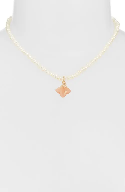 CHILD OF WILD Blush Aura Moonstone Pendant Necklace
