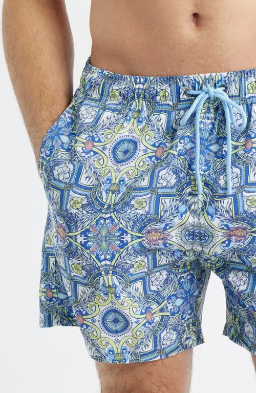 BOARDIES Tropical Floral Swim Trunks - Multi