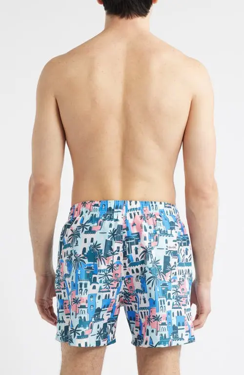 BOARDIES City Print Mid-length Swim Trunks - Multi