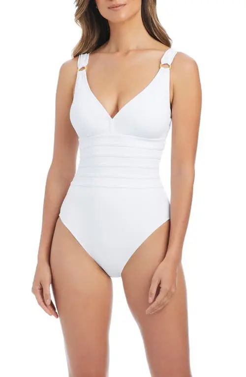 ROD BEATTIE Underwire One-piece Swimsuit - White