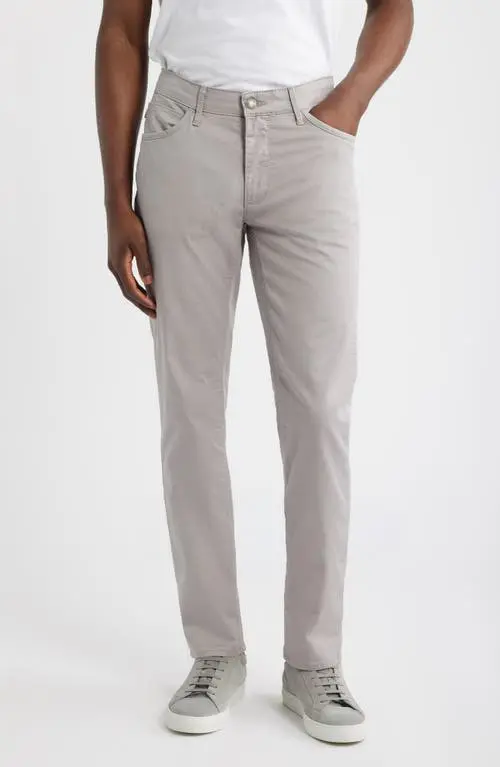 BRAX Chuck Modern Fit Five-pocket Pants - Silver