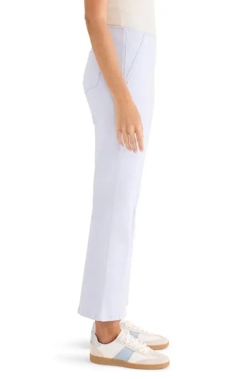NIC+ZOE Berkeley Stretch Cotton Blend Bootcut Ankle Jeans - Sky